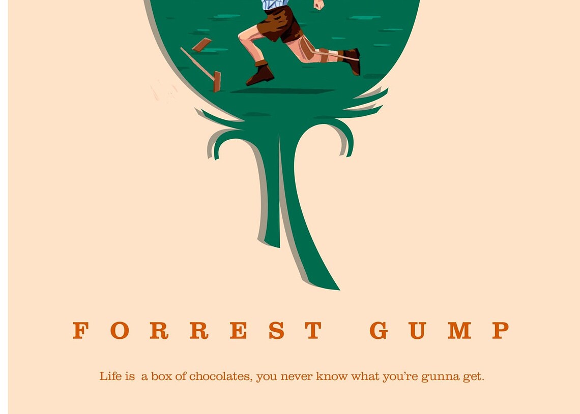 Forrest Gump Poster - Etsy
