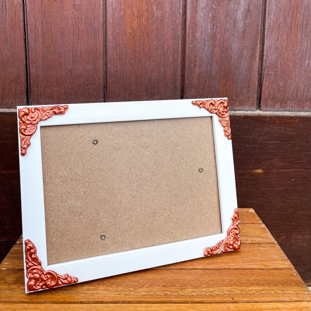 Photo Frame, Plastic, Plexiglass, Budget Friendly, Handpainted, Shabby ...