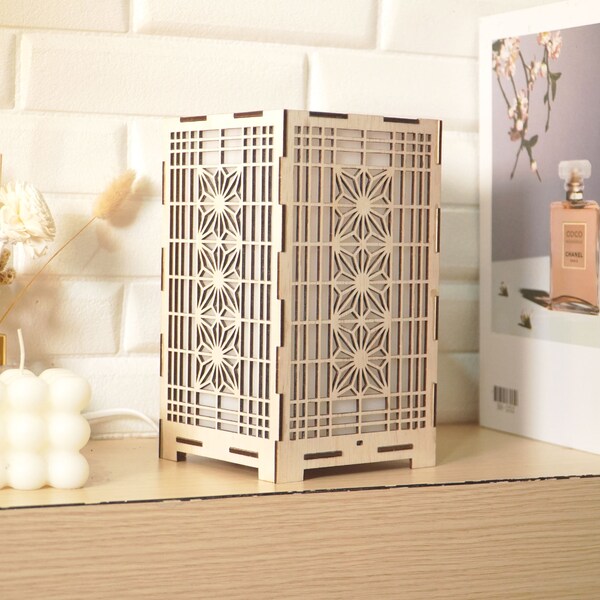 Wood Desk Lamp - Etsy