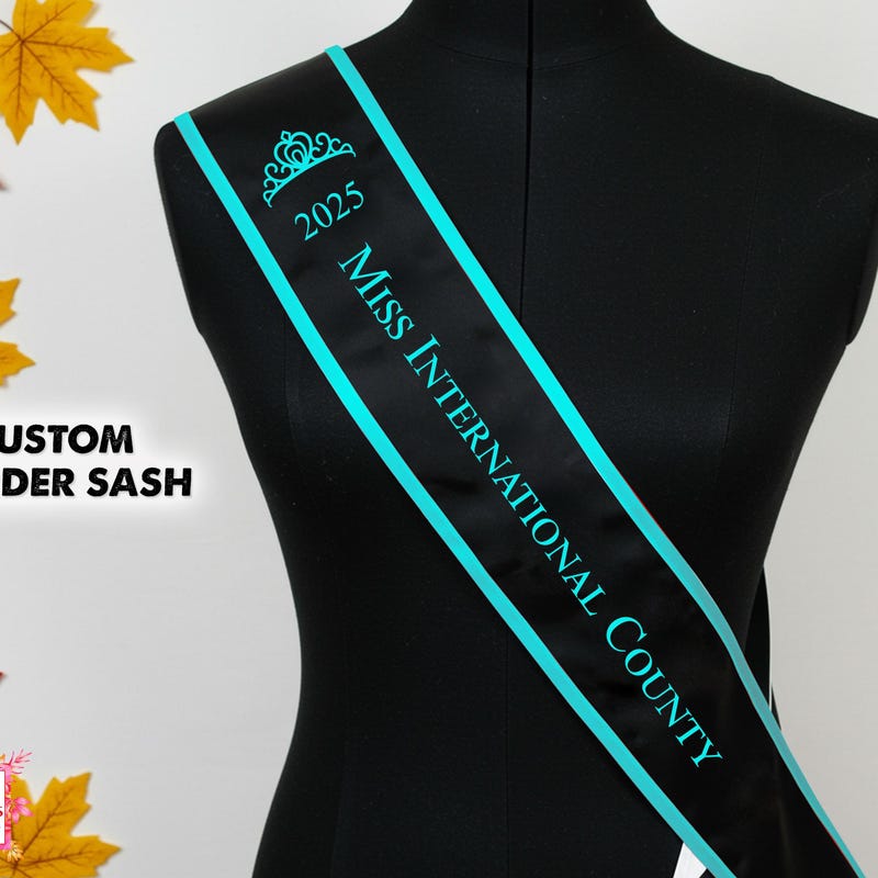 Miss Universe Sash - Etsy