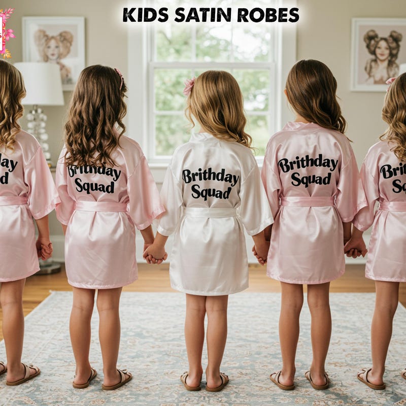 Spa Robes for Girls - Etsy