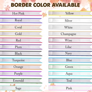 Plain Border Lace Sash Blank Sash Ribbon Sashes Decorate Sash Satin ...