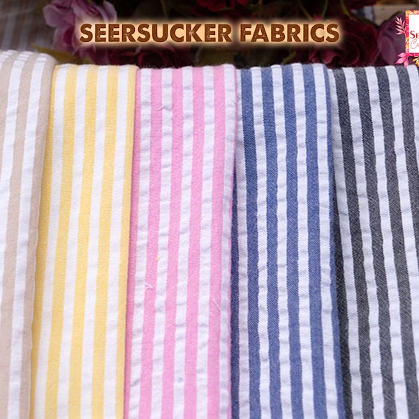 Seersucker Material - Etsy