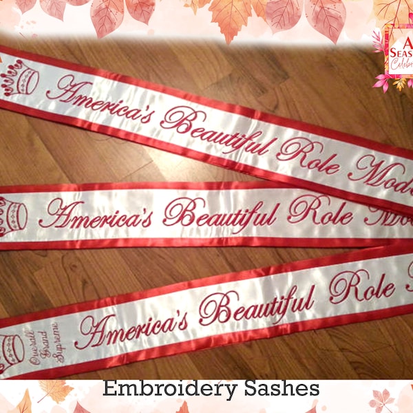 Red Bridal Sash - Etsy