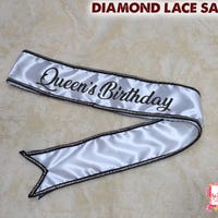 Blank Two Color Sash - Etsy