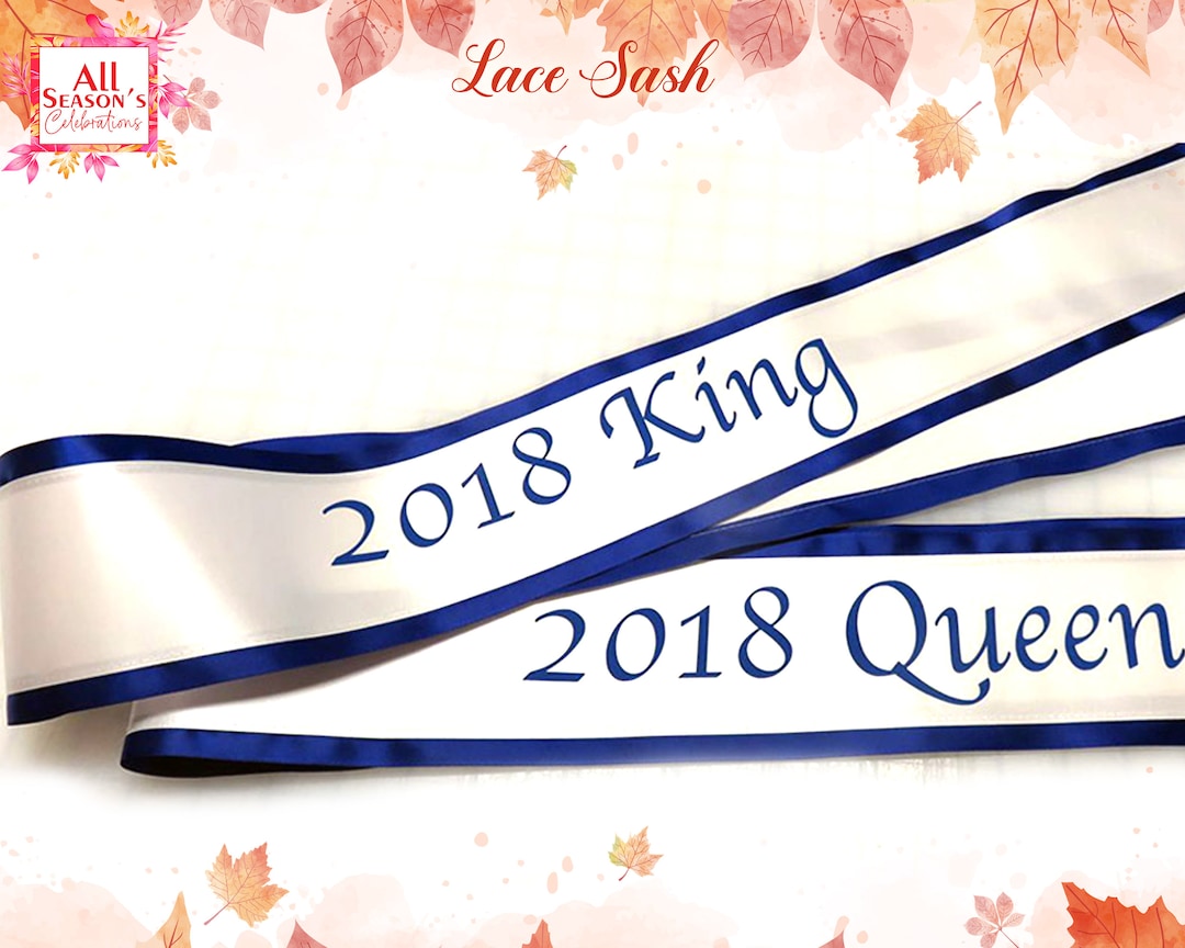 Personalized Lace Sash Custom Lace Sash Lace Sash Customize Sash ...