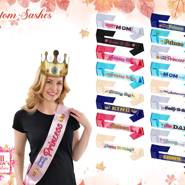 Personalized Graduation Sash - Etsy