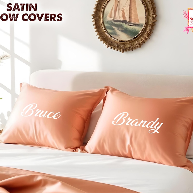 Wedding Pillowcases - Etsy