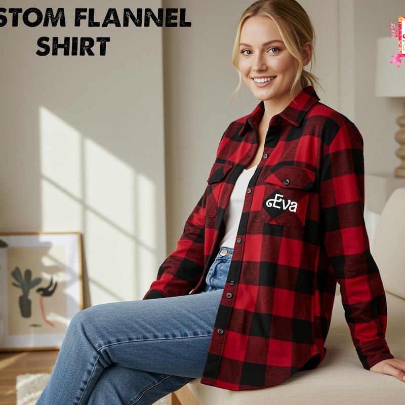 Flannel Jacket - Etsy