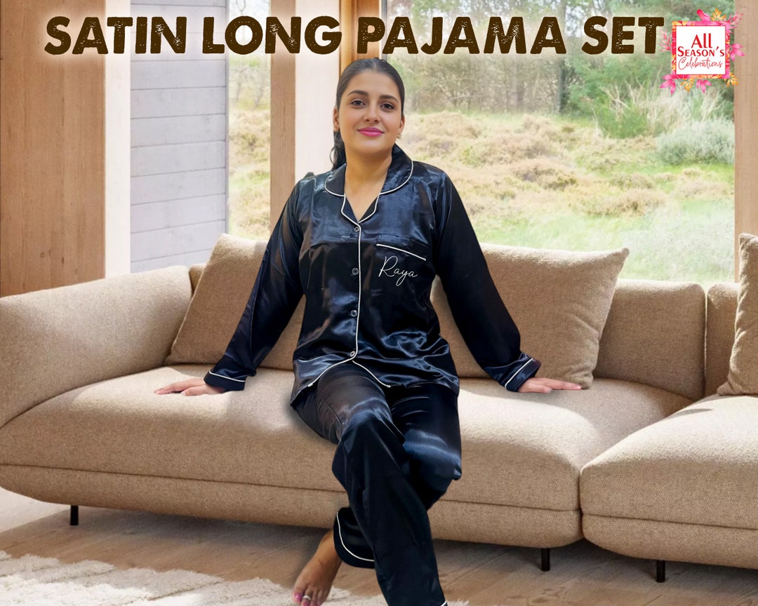 Full Pajama Set Custom Pajamas Set Personalized Pajamas Customize ...