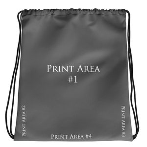 Personalized Name Drawstring Bag Customize Drawstring Custom Gym ...