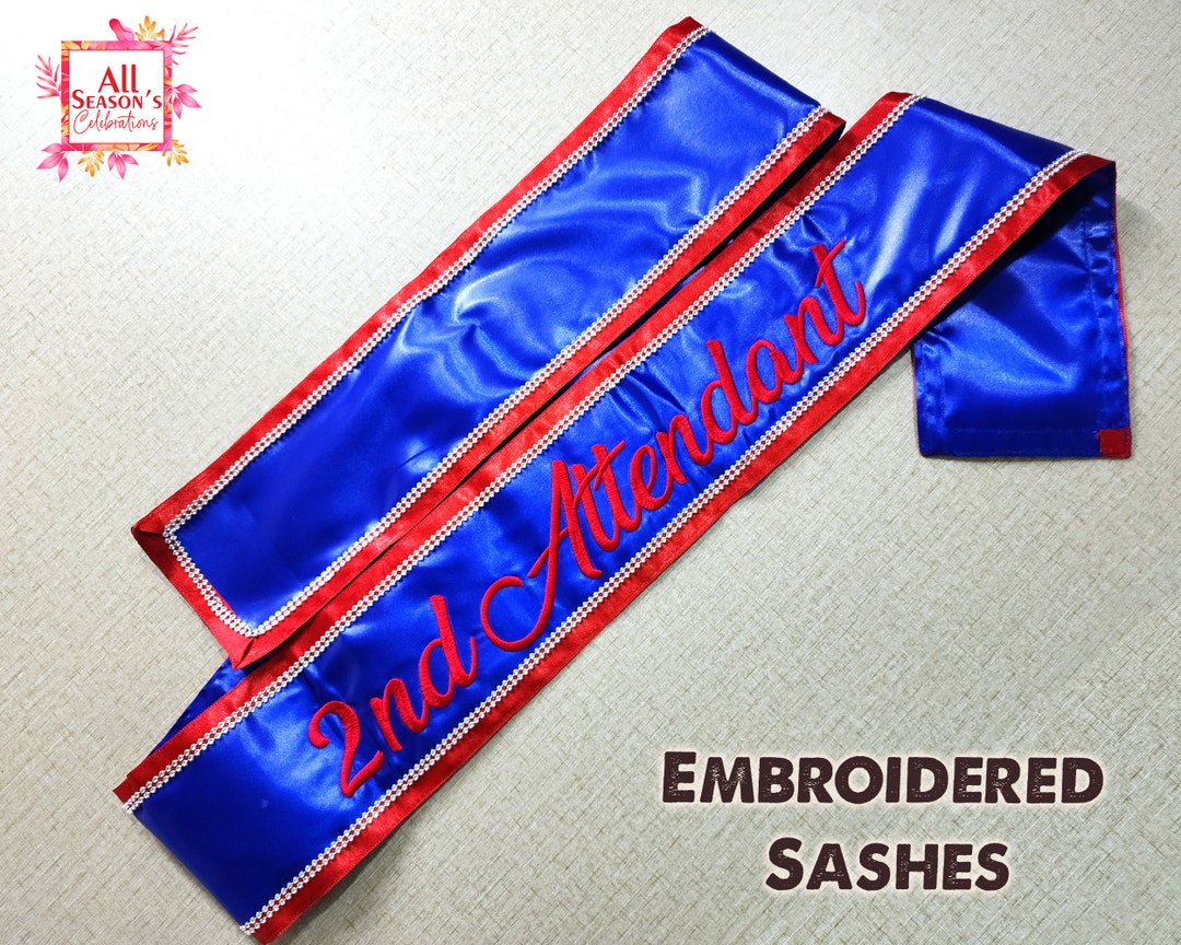 Customize Sash Bridesmaid Sash Custom Bridal Lace Sash Custom Border ...