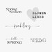 Instagram Story Sticker - Spring - Etsy