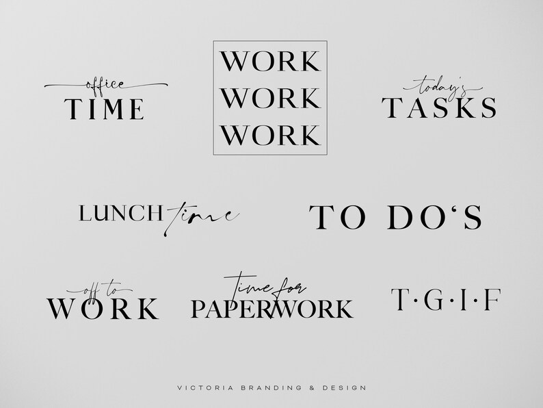 Instagram Story Sticker - Work - Etsy