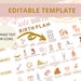 Visual Birth Plan L Natural Birth Template L Labor and Birth ...
