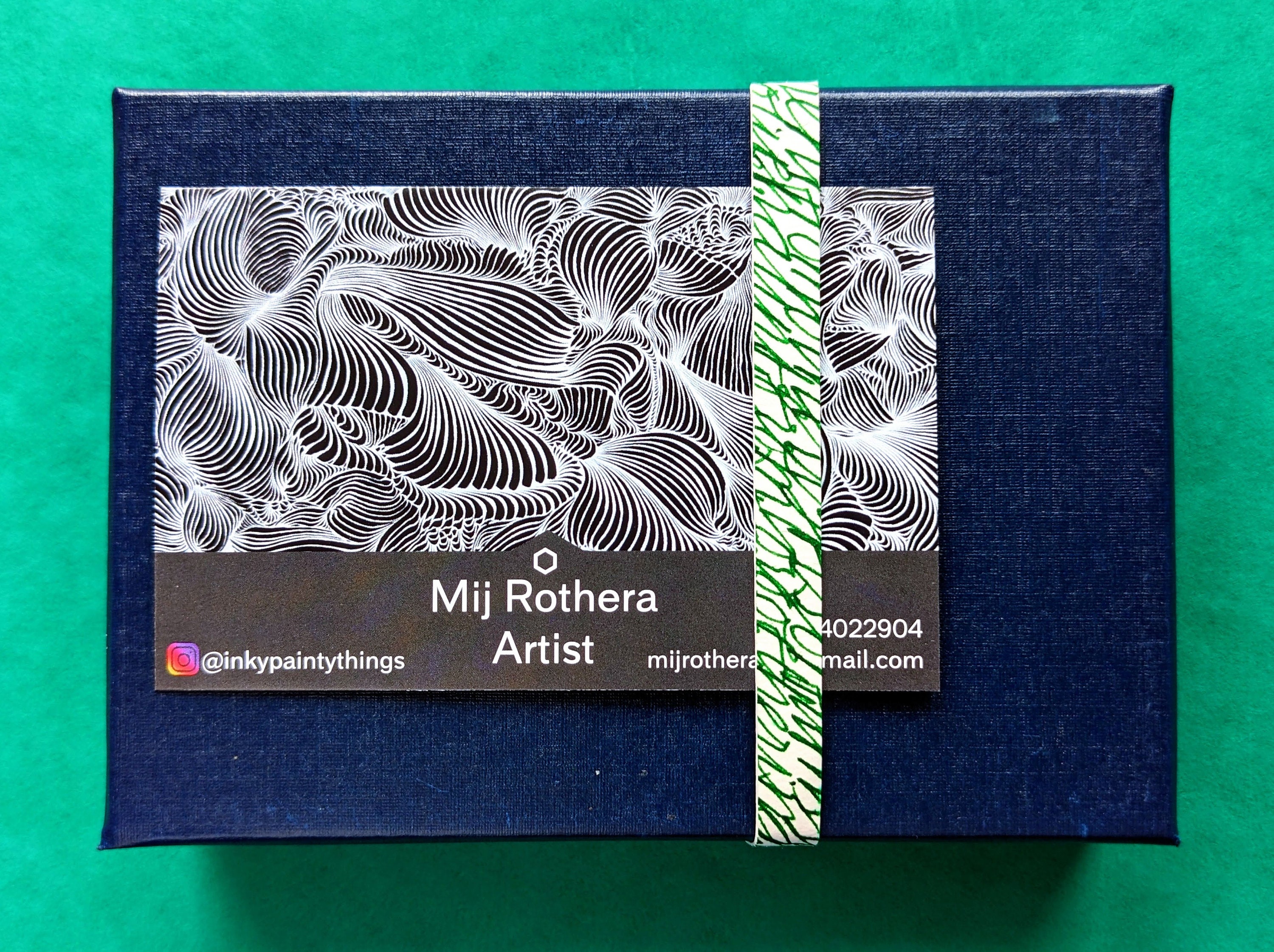 Glass Paperweight With Ink Drawing - Etsy