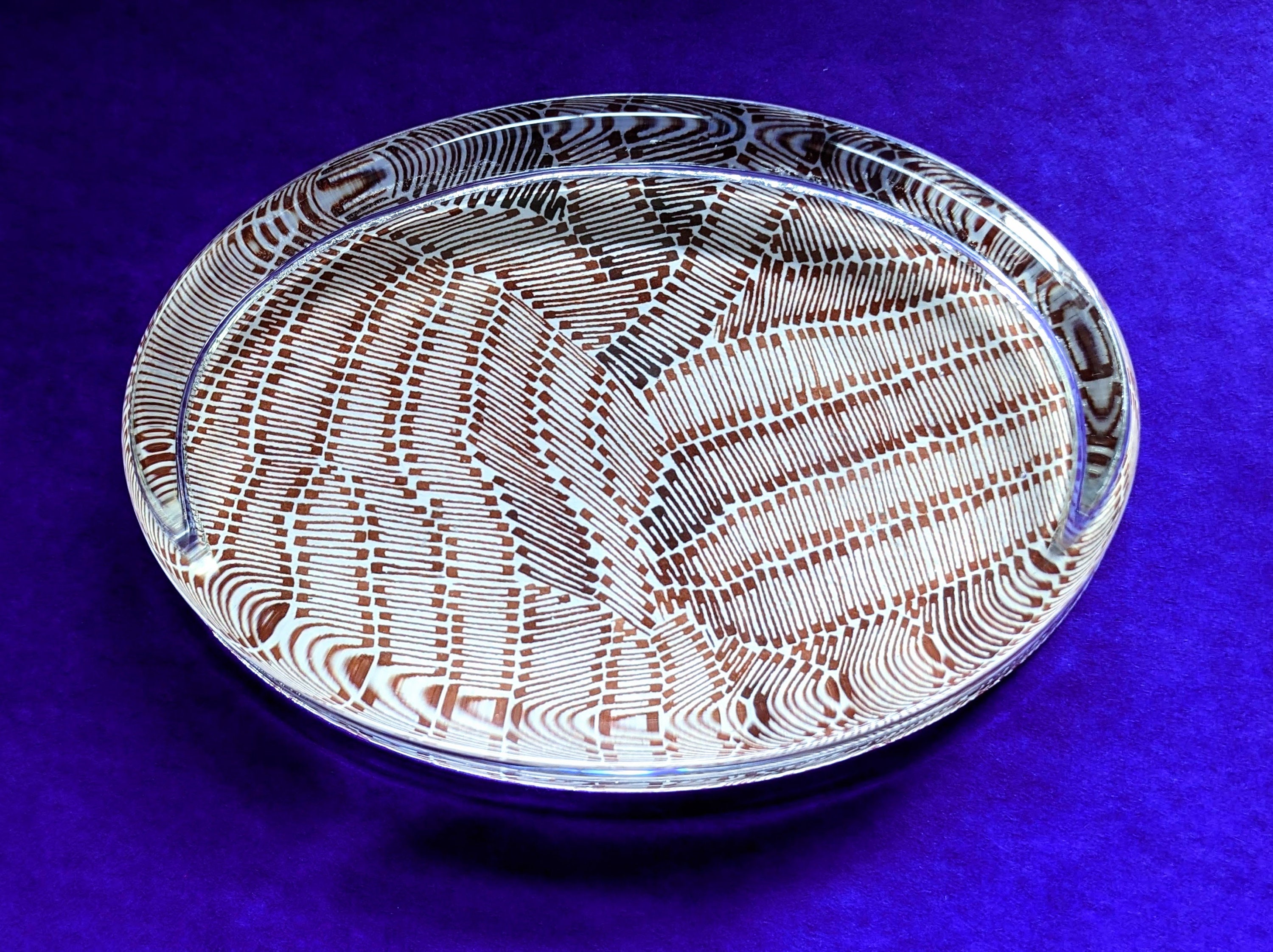 Glass Paperweight With Ink Drawing - Etsy