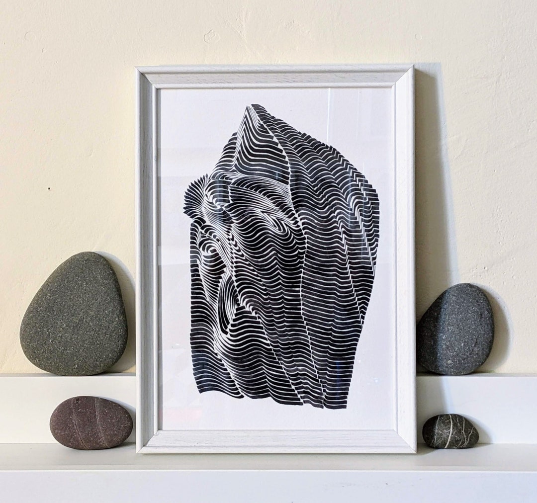 Abstract Ink Drawing - Etsy