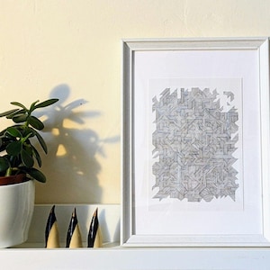 Abstract Ink Drawing - Etsy