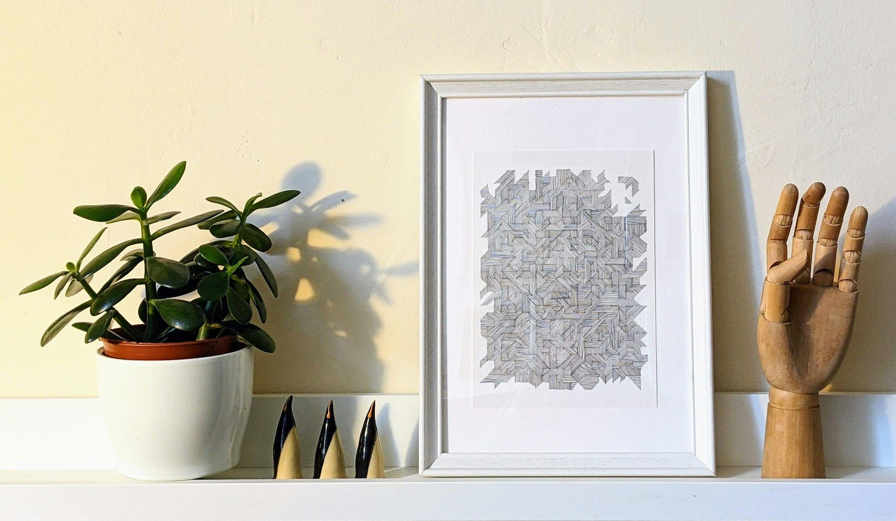 Abstract Ink Drawing - Etsy