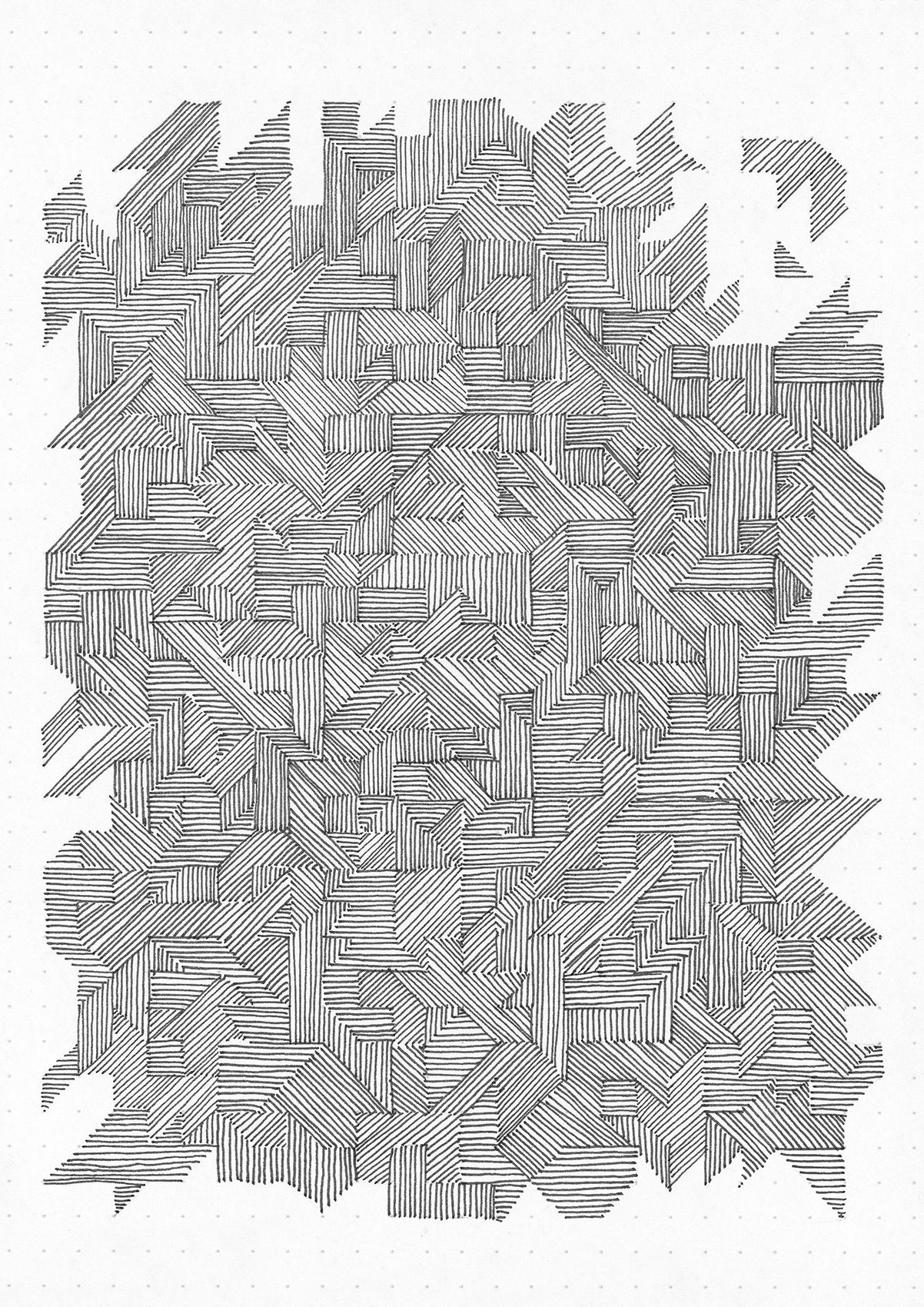 Abstract Ink Drawing - Etsy