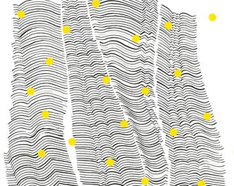 Ink Drawing Collage - Etsy