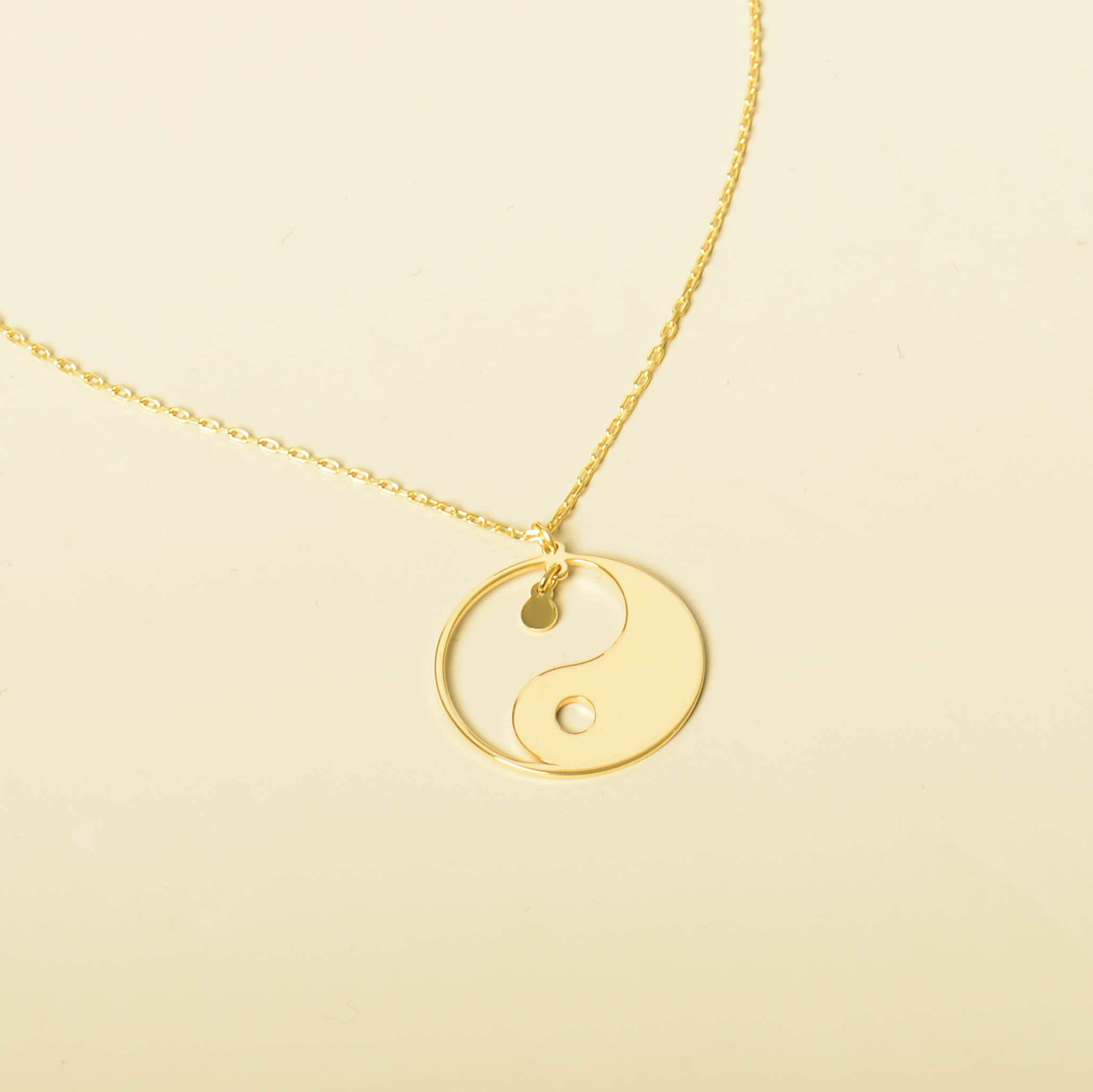 Ying Yang Necklace, Yin Yang Choker, Ying Yang Charm, Balance Within Us ...