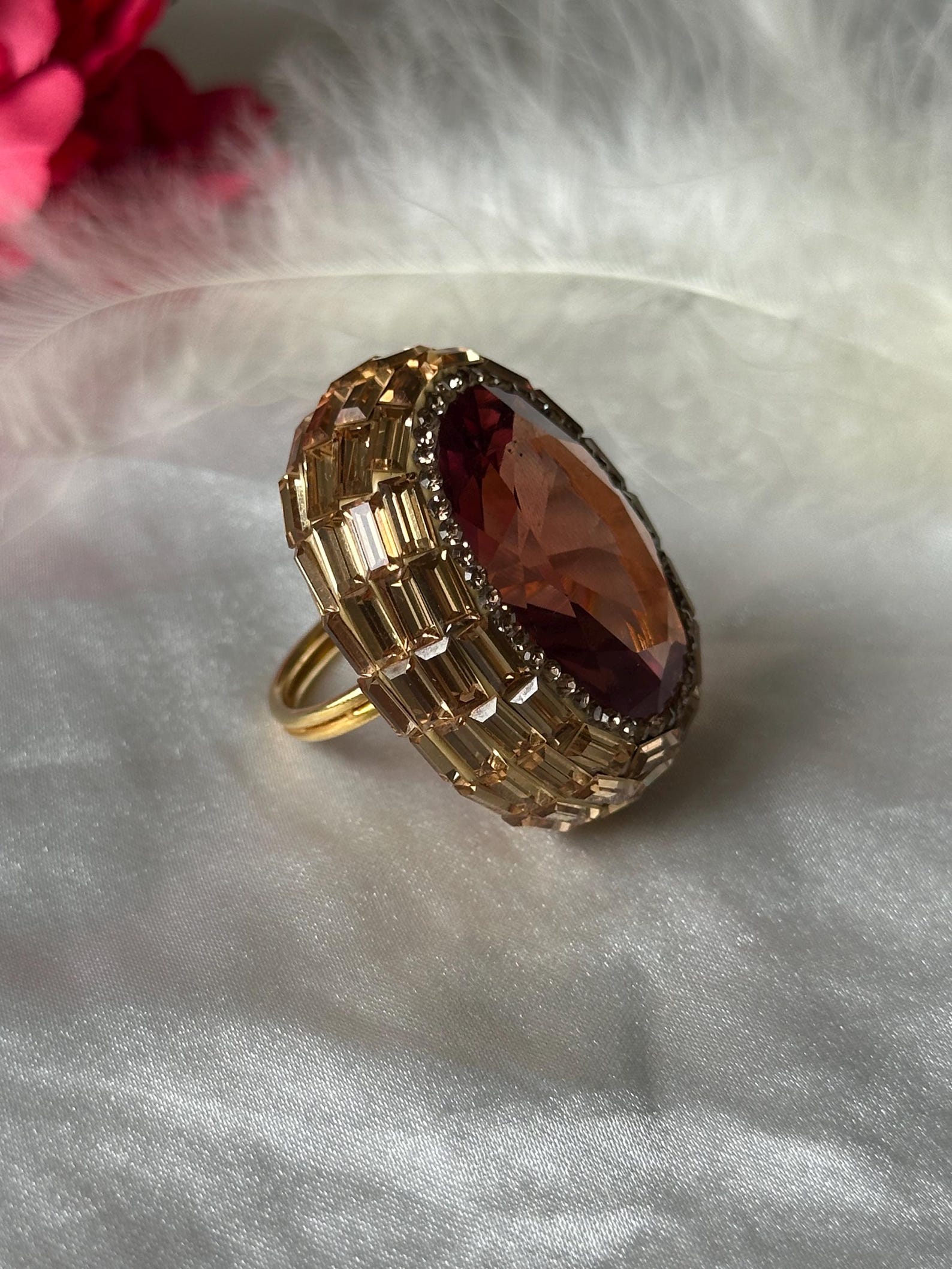 Women Handmade Ring, Turkish Handmade Silver, Ladies Ottoman Ring ...