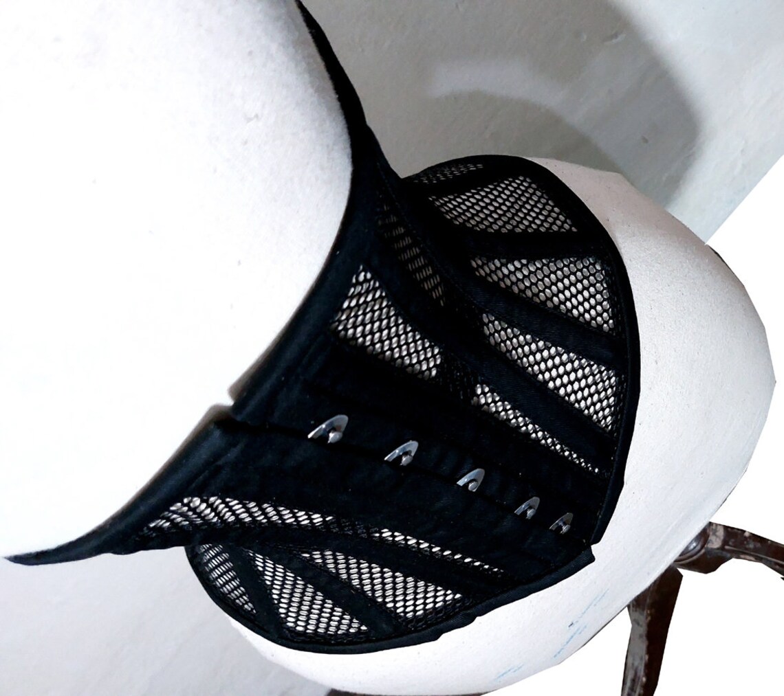 Mesh Corset A Steel-boned Underbust Waist Trainer for Women - Etsy