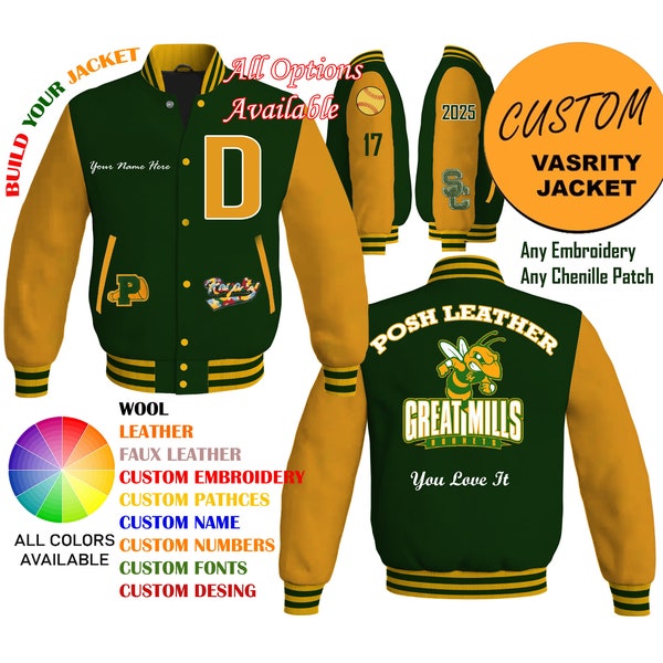 Letterman Jacket Club Patches - Etsy