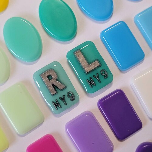 Small Coloured X-ray Markers for Rad Tech With Personalized - Etsy