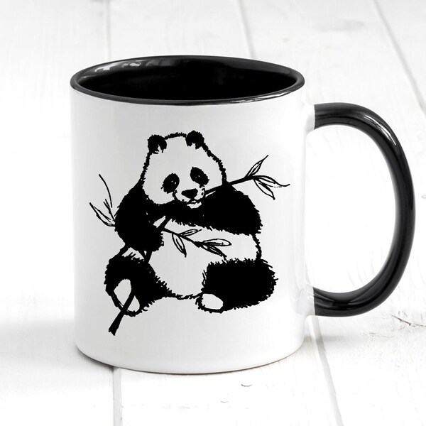 Panda Mug - Etsy