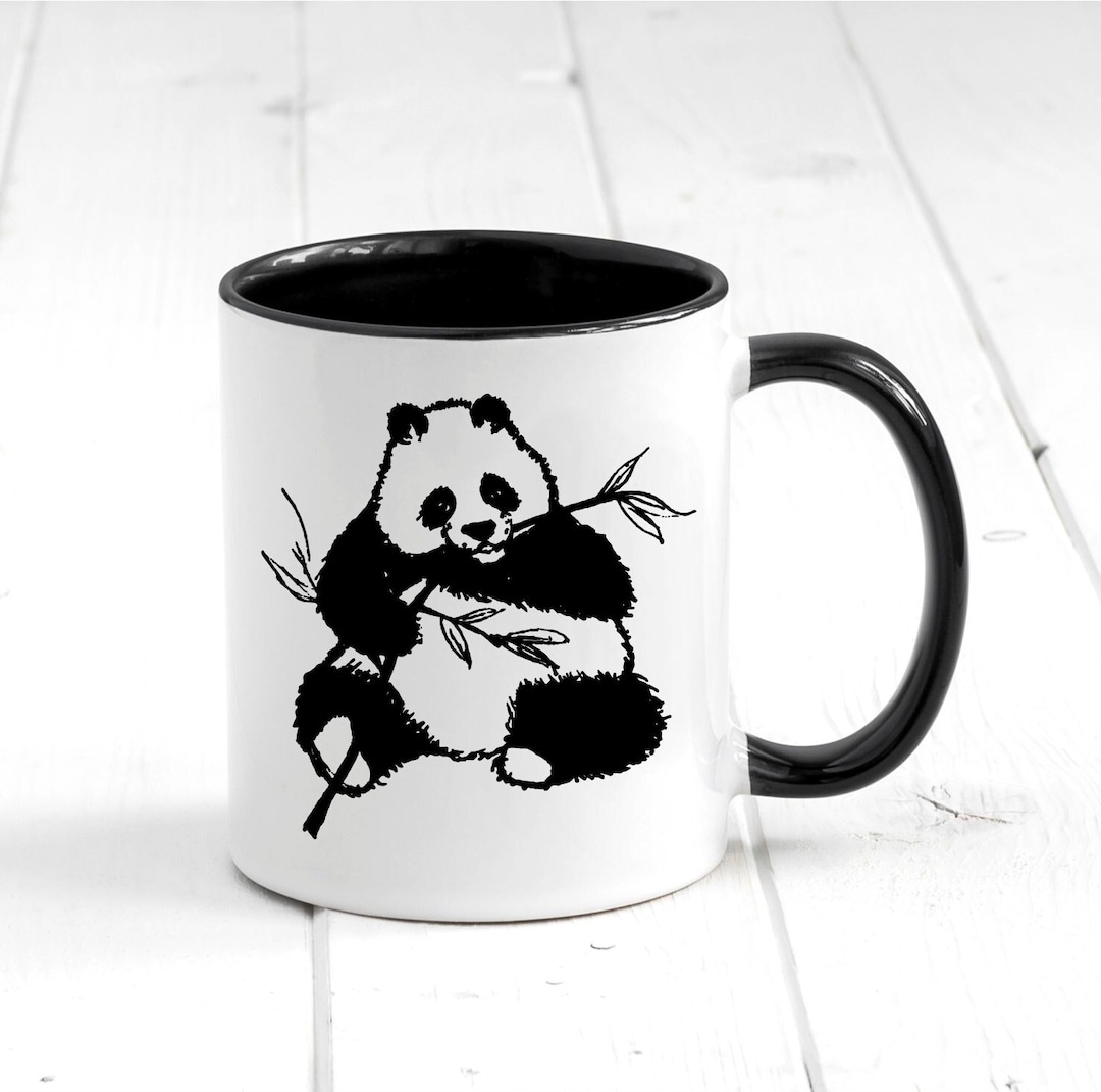 Panda Personalized Mug With Name Funny Coffee Mug Tea Cup Coffee Cup ...