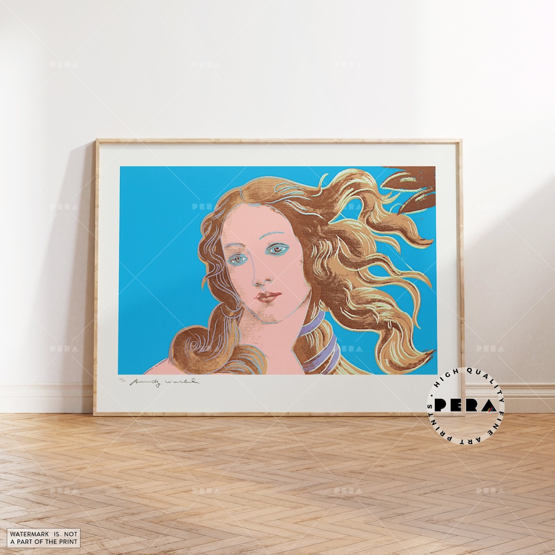 Andy Warhol, Venere Dopo Botticelli, Andy Warhol Print, Pop Art, Retro ...