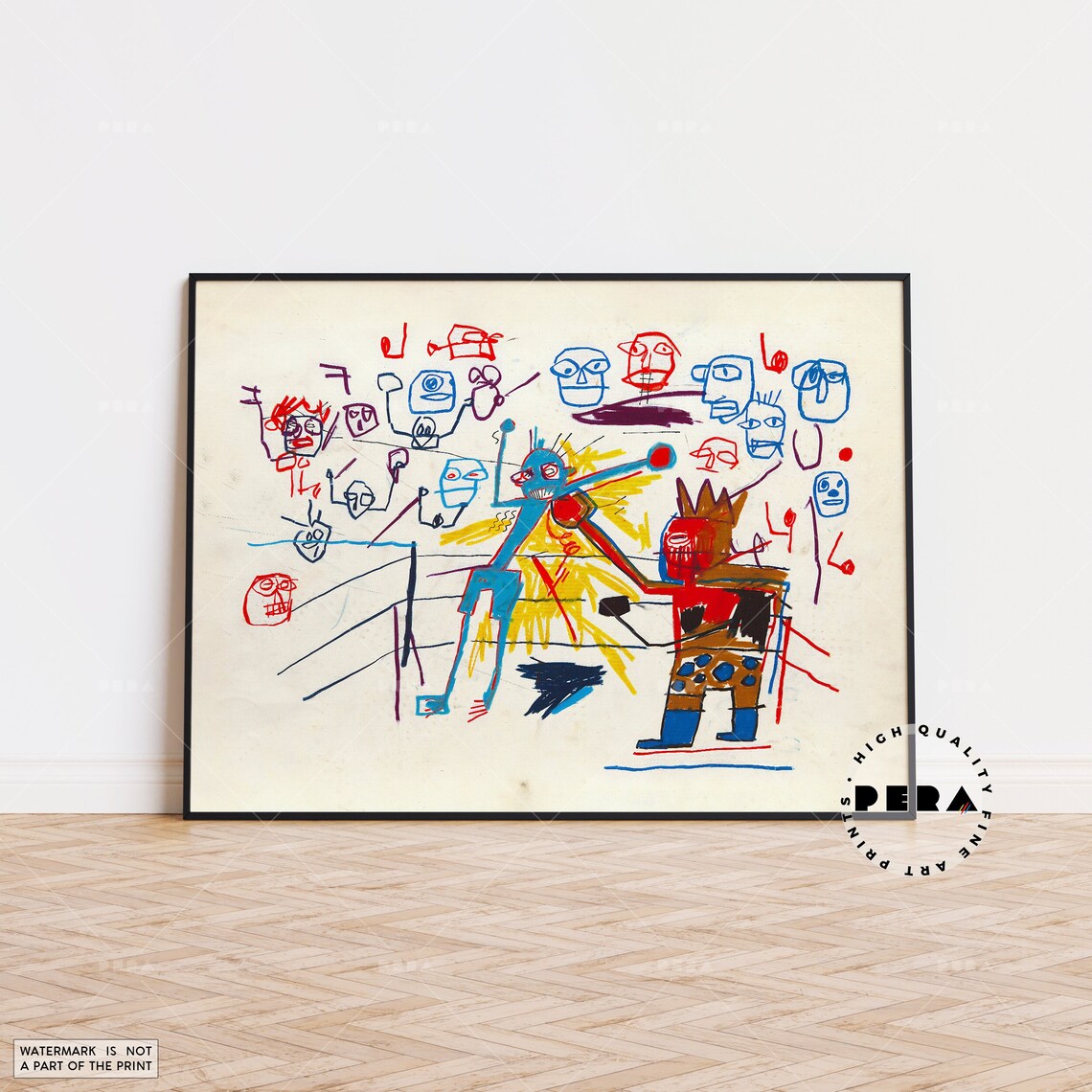 Jean Michel Basquiat Basquiat Print Street Art Basquiat - Etsy