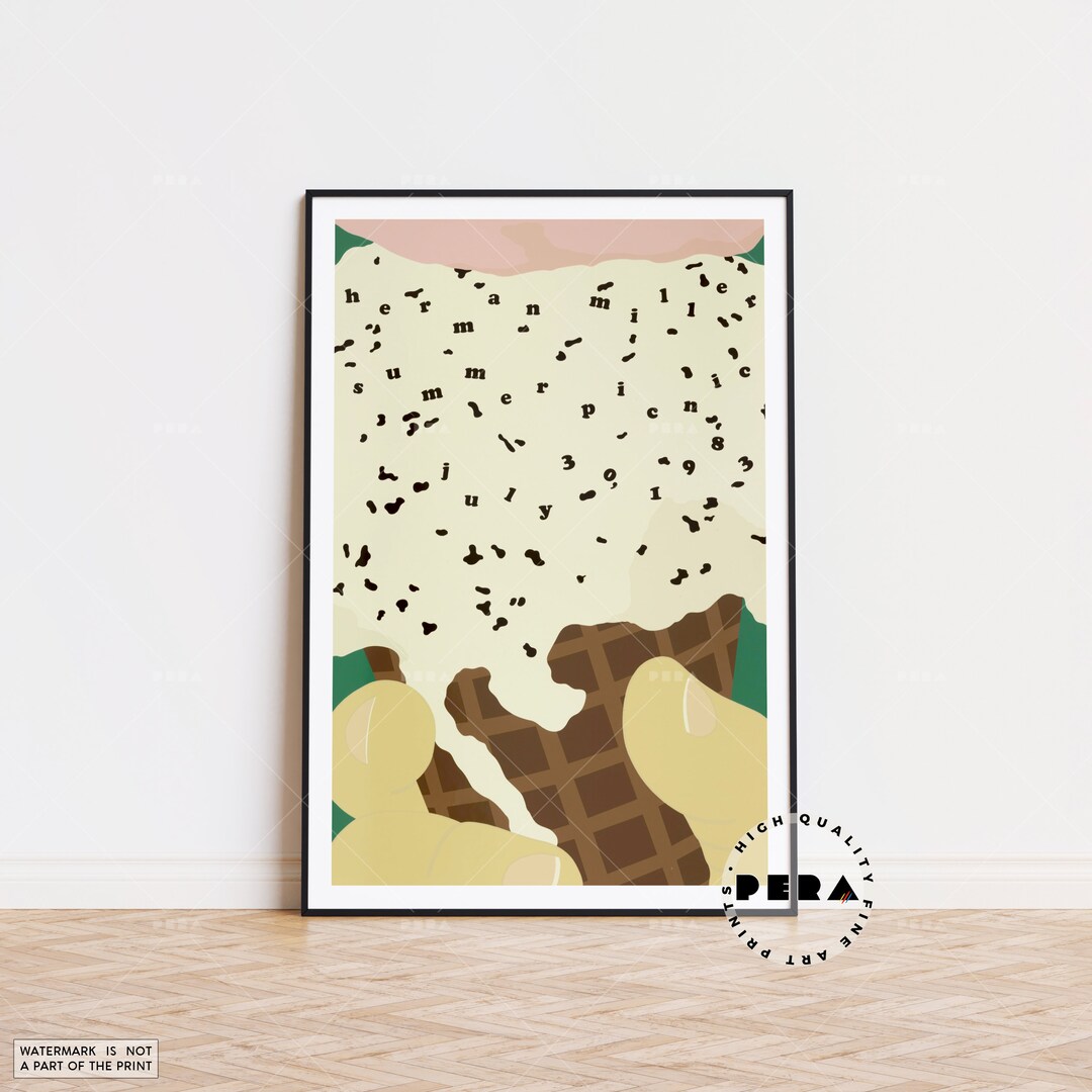 Herman Miller Poster, Stephen Frykholm, 1942, Mid-century Modern Wall ...