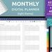 The Ultimate Digital Monthly Planner for Goodnotes, Notability ...