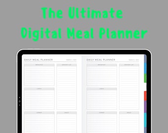 Ultimate Meal Planner - Etsy