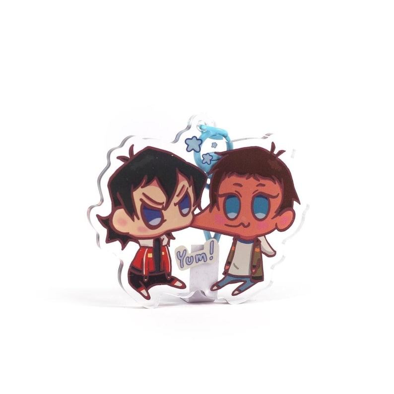 Klance Chibi Double Sided Charm - VLD Keith X Lance Shipping - Etsy