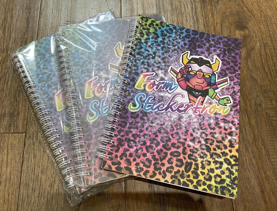 Form Stickertron Reusable Sticker Book - Voltron - Etsy
