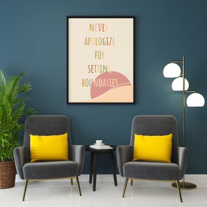 Therapy Poster Mental Health Digital Psychology Art - Etsy