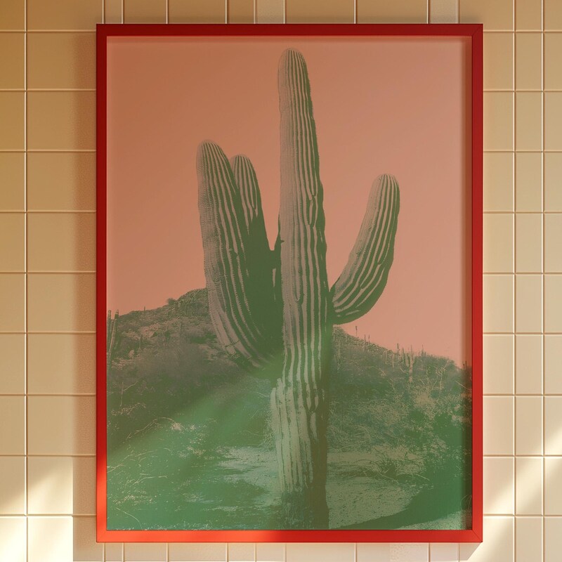 Cactus Poster - Etsy