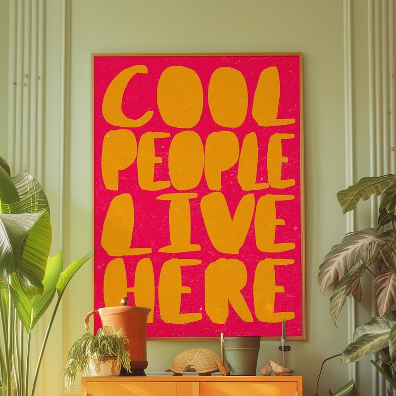 Cool Poster - Etsy
