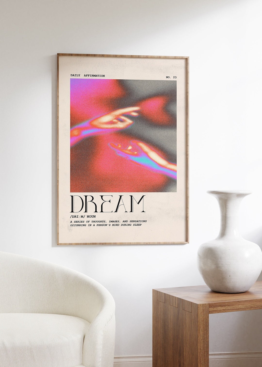 Dream Poster, Retro Wall Art, 70s Poster, Psychedelic Art, Trippy Art ...