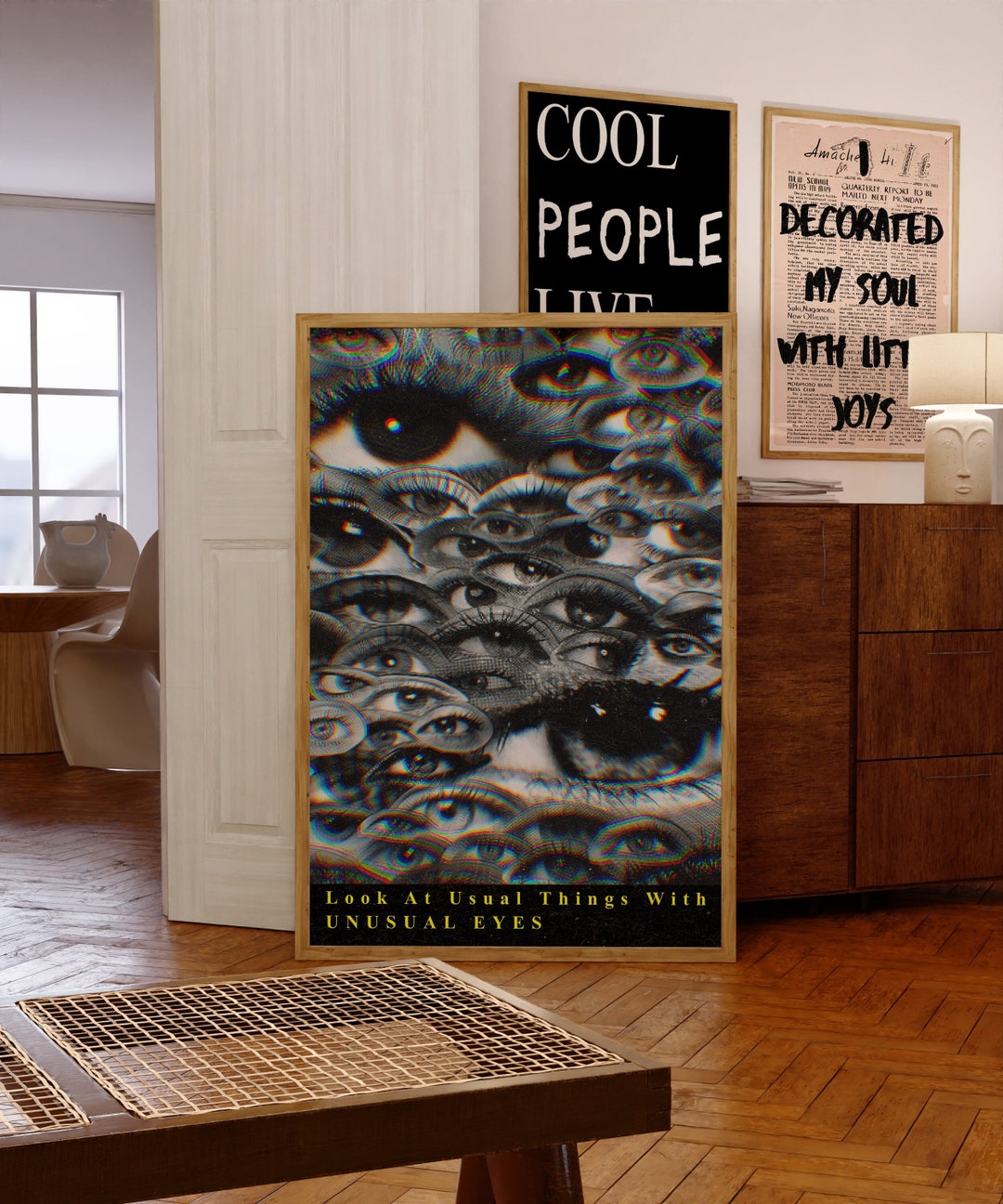 Retro Poster, Preppy Art, Affirmation Print, Aesthetic Wall Decor ...