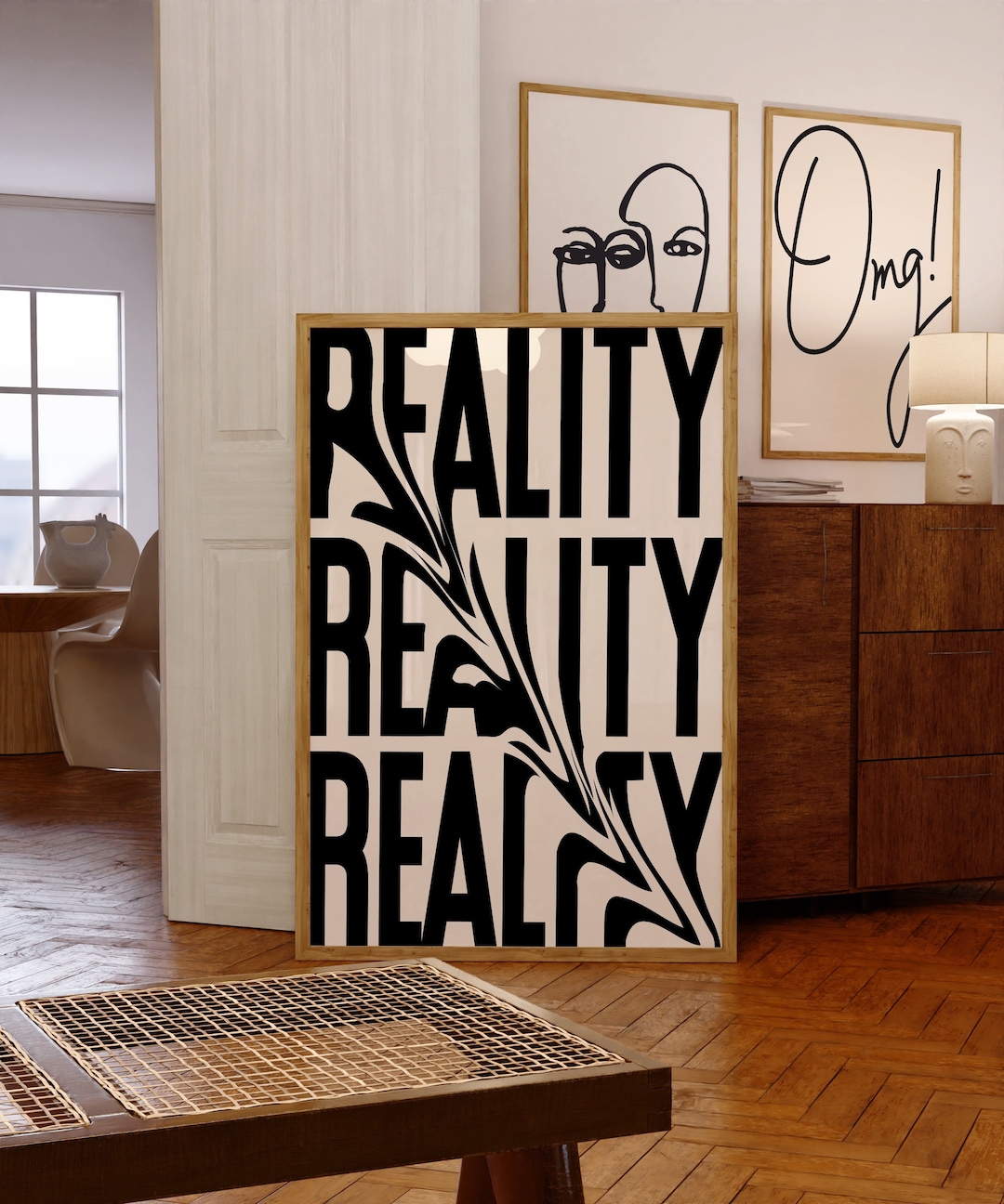 Typography Print, Wall Art Print, Neutral Wall Art, Above Bed Decor ...