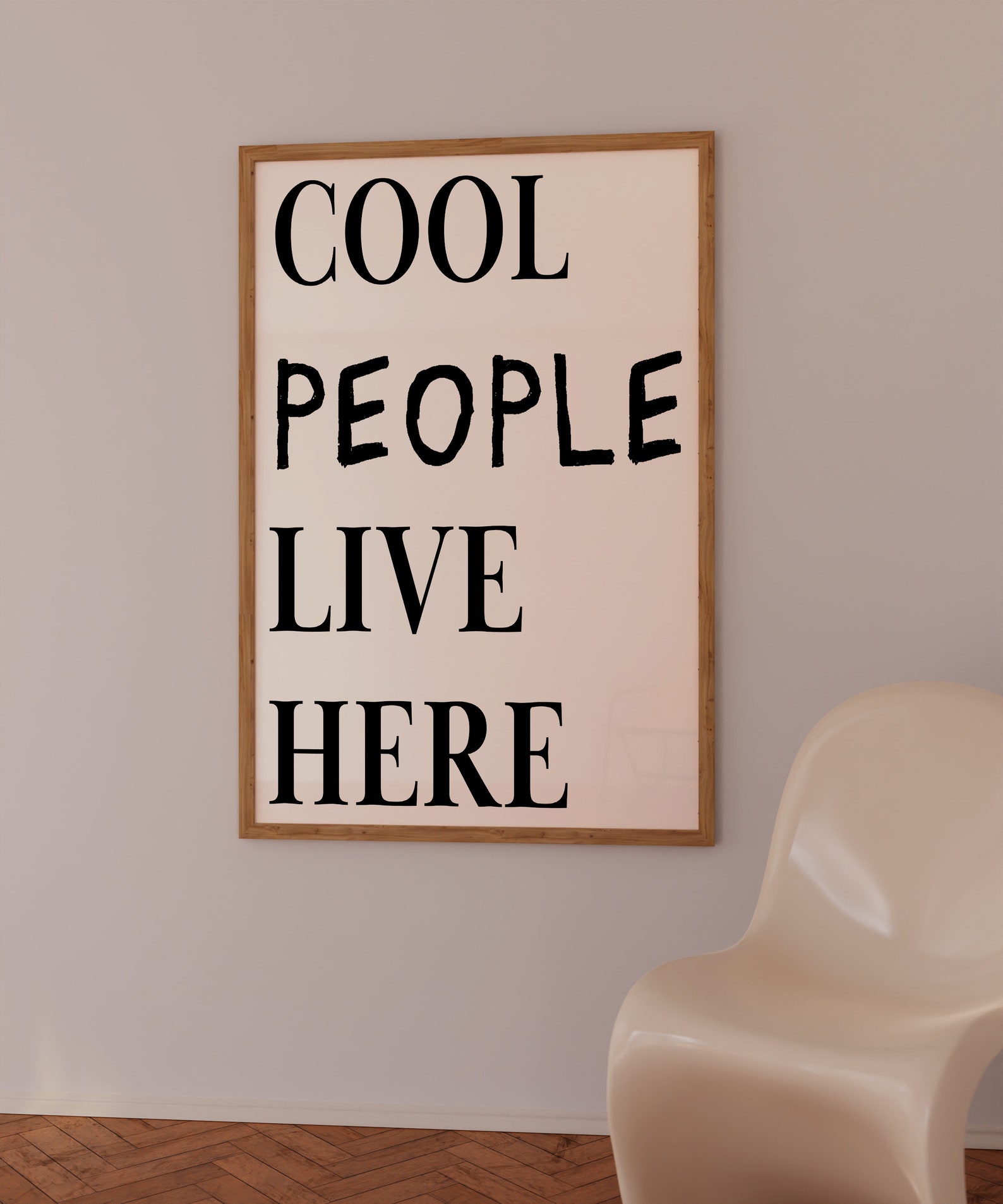 Typography Print, Wall Art Print, Neutral Wall Art, Above Bed Decor ...