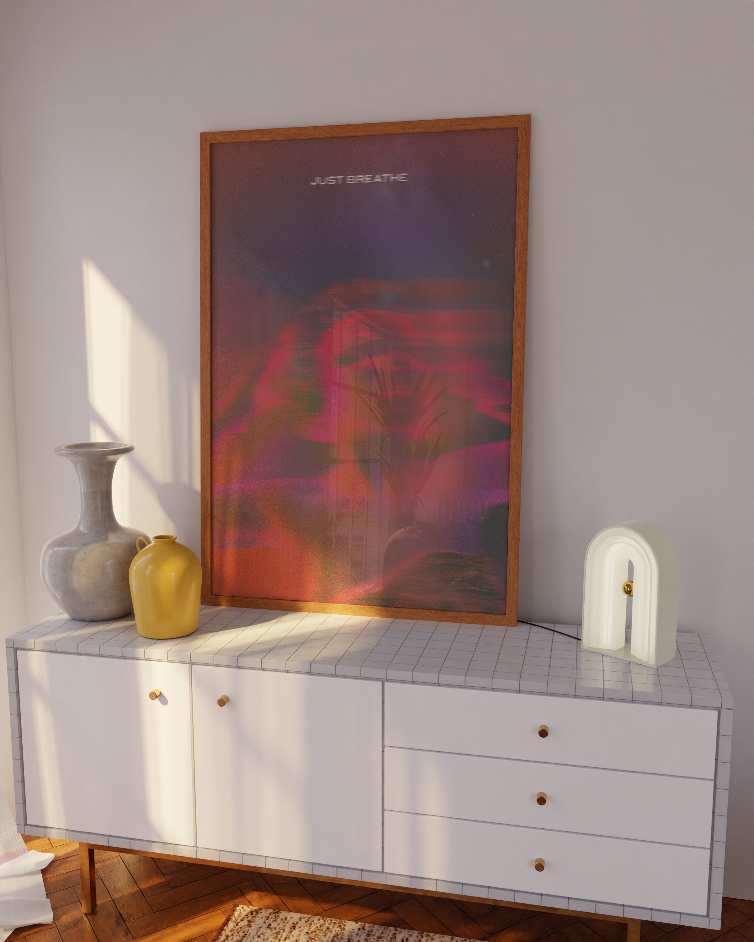 Spiritual Print Affirmation Poster Gradient Poster 70s - Etsy