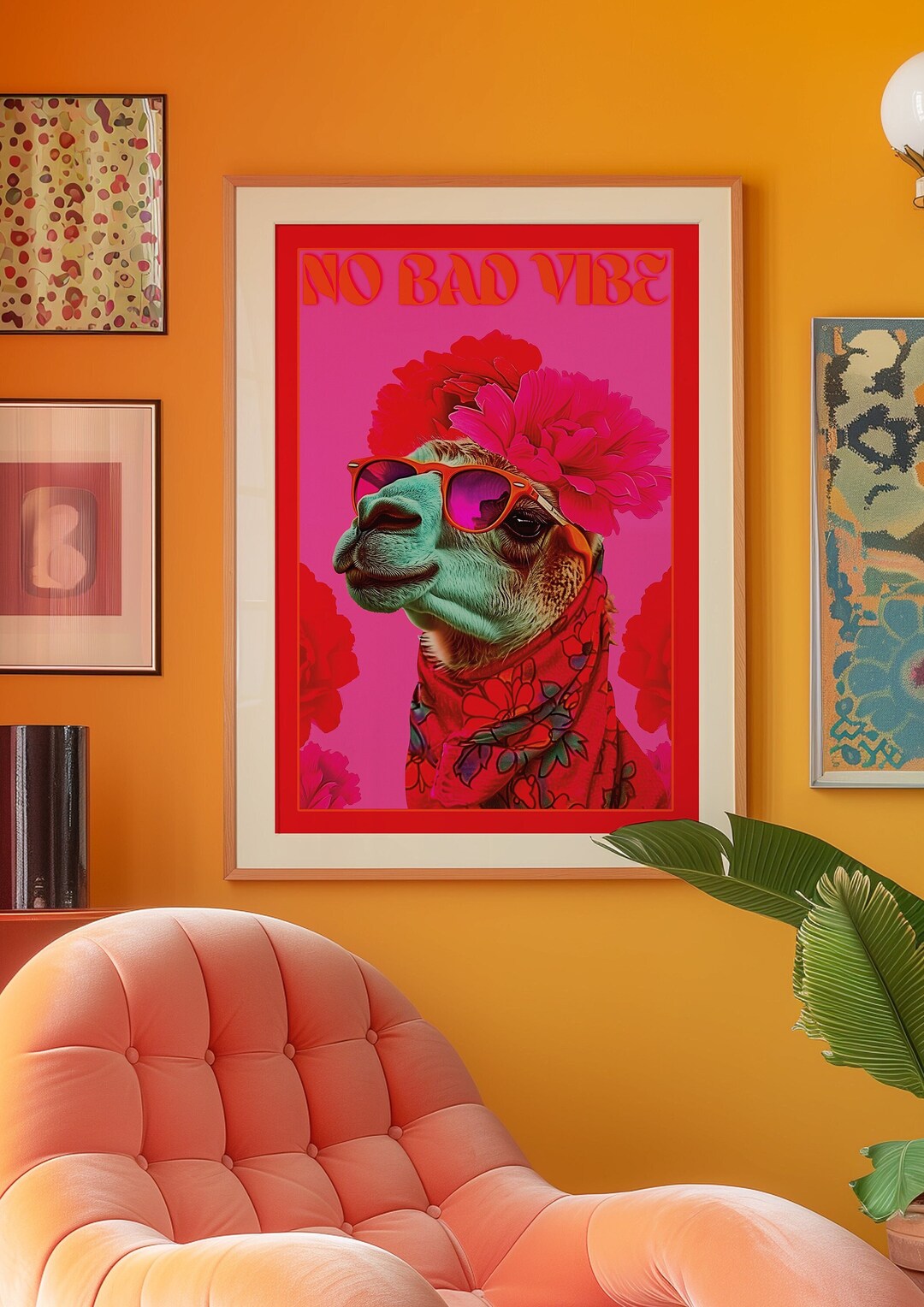 Camel Poster, Trendy Poster, Psychedelic Art, Dopamine Decor, Y2k ...