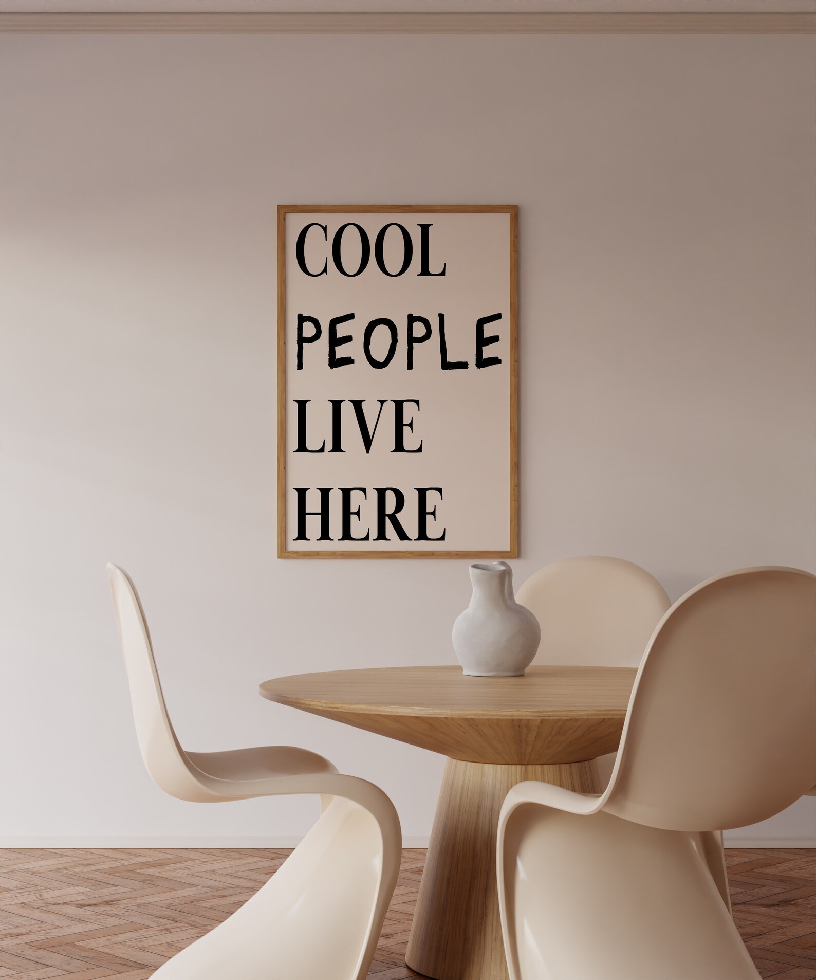 Typography Print, Wall Art Print, Neutral Wall Art, Above Bed Decor ...